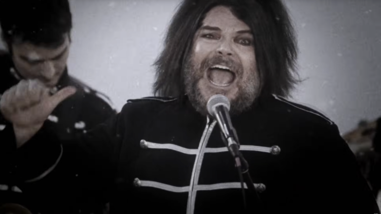 Jack Black se déguise en émo pour parodier "My Chemical Romance", et c ...