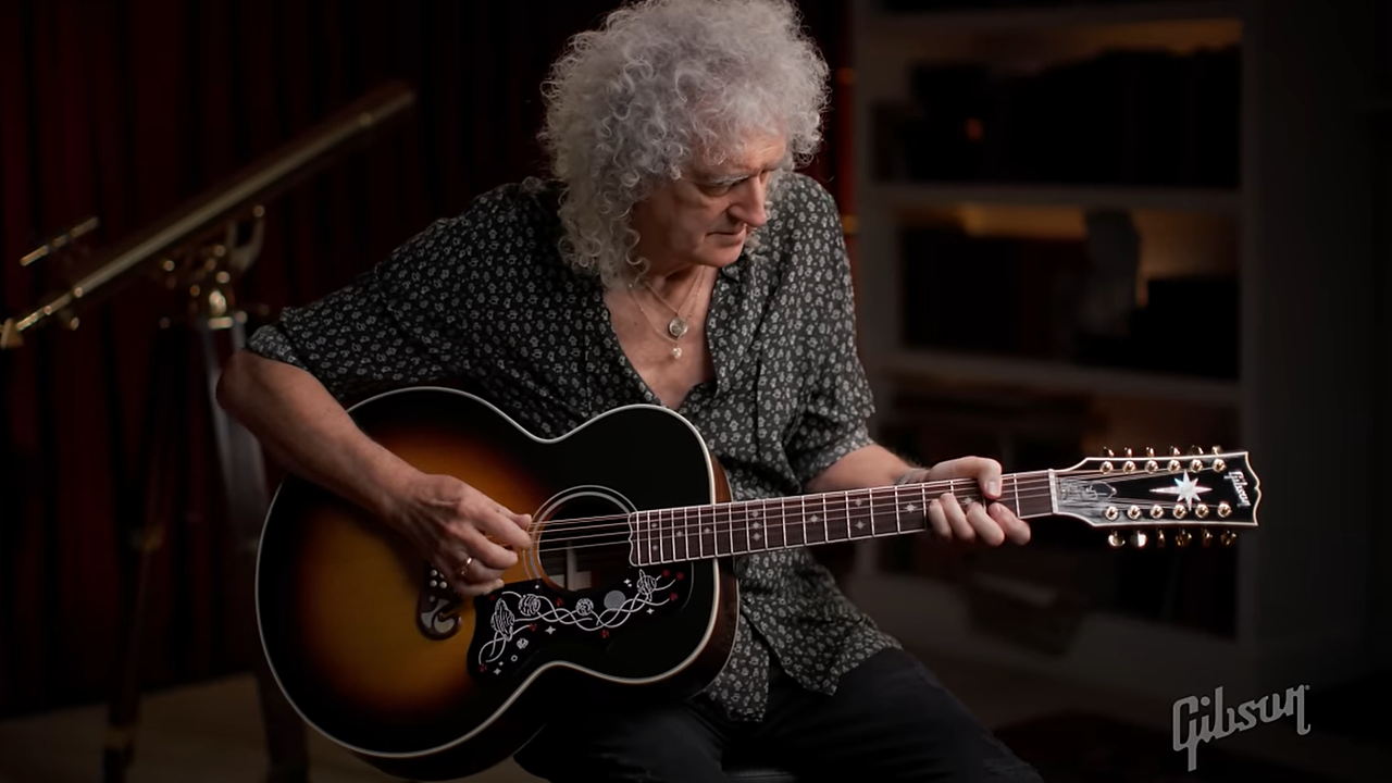 Quand Brian May (Queen) rencontre Gibson pour créer une guitare ...